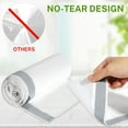15 Gallon Tall Kitchen Trash Bags Drawstring, 1.2 Mil Thick White ...