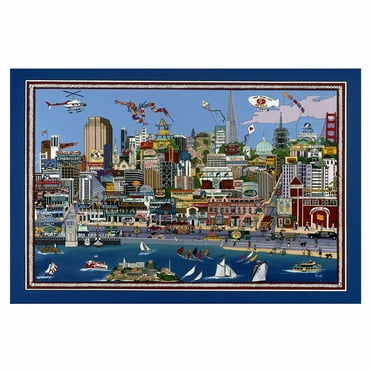 San Francisco, Cable Car Heaven by Eugene Lushpin 1000-Piece Puzzle ...