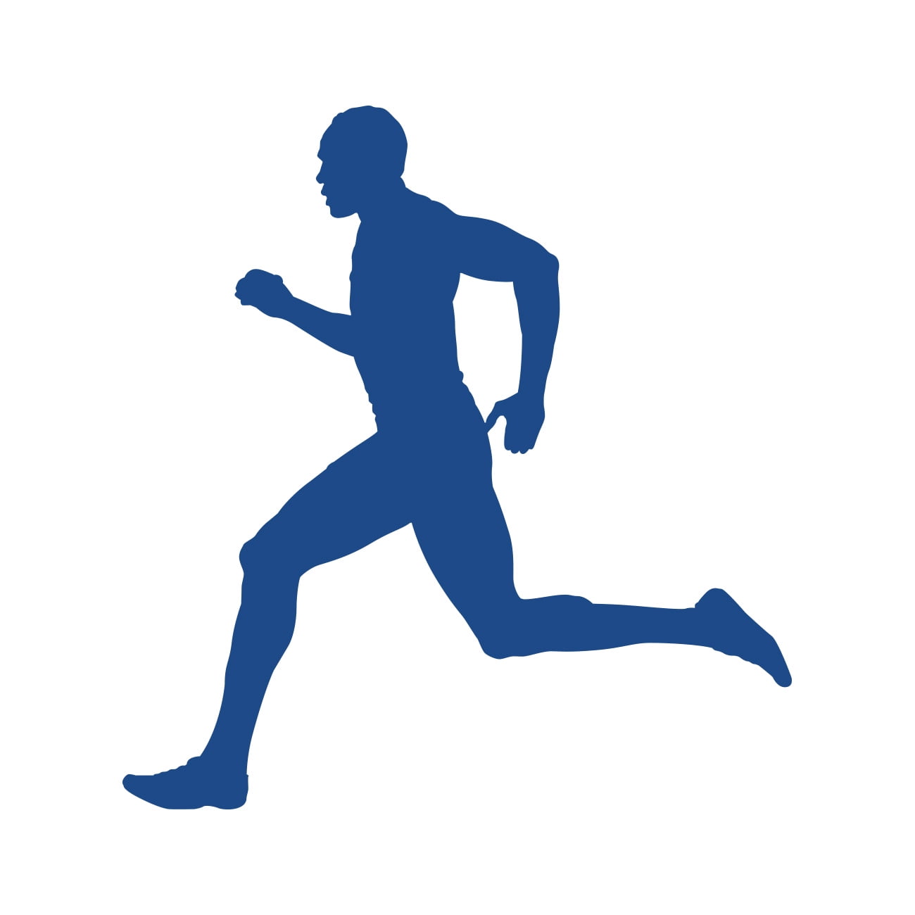 Runner Sticker Decal Die Cut - Self Adhesive Vinyl - Weatherproof ...