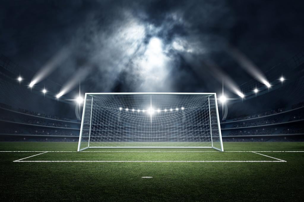 Soccer Goal Stadium Rendering Sports Photo Thick Paper Sign Print ...