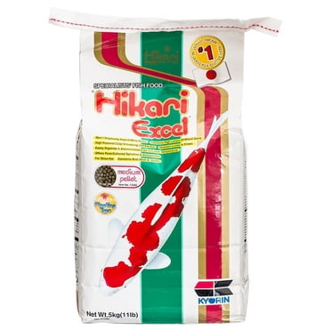 Hikari Gold Koi Daily Food for Fish Pond, Large Size, 11 lb - Walmart.com