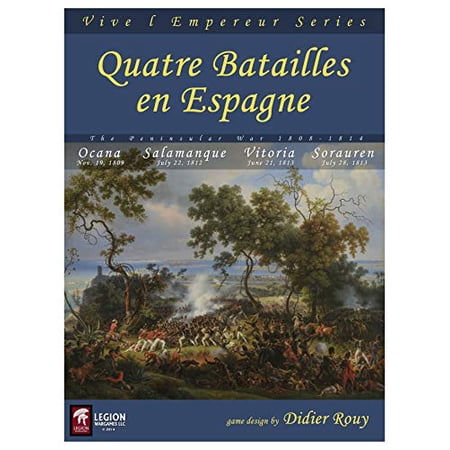 Legion Wargames Leg: Quatre Batailles en Espagne Board Game | Walmart ...