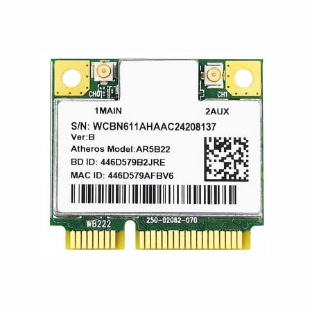 Wireless WIFI Card AR5B22 300Mbps High Speed Bluetooth 4.0 Fast ...