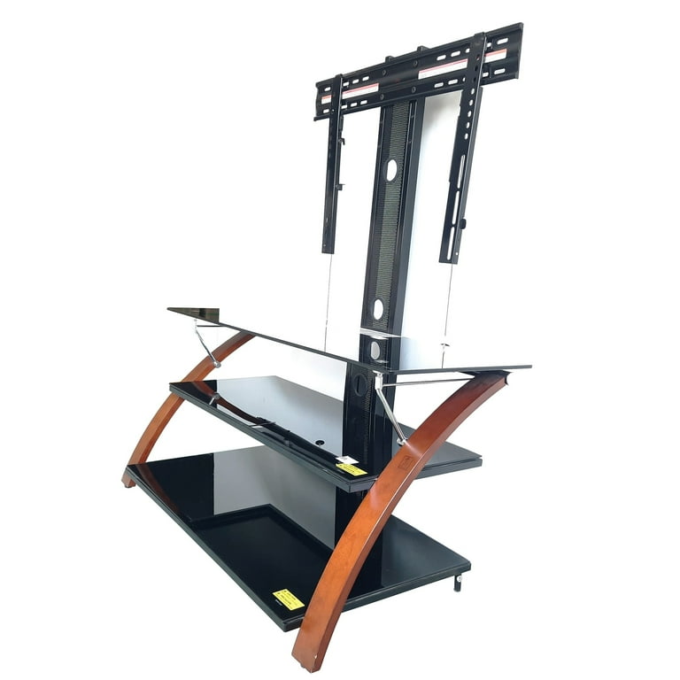 Walmart 3 tier glass tv stand store