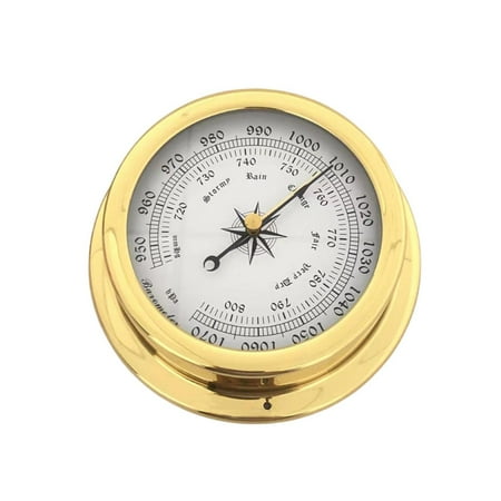 Analog Weather Station Pressure Gauge Precision Wall Mounted Watch ...