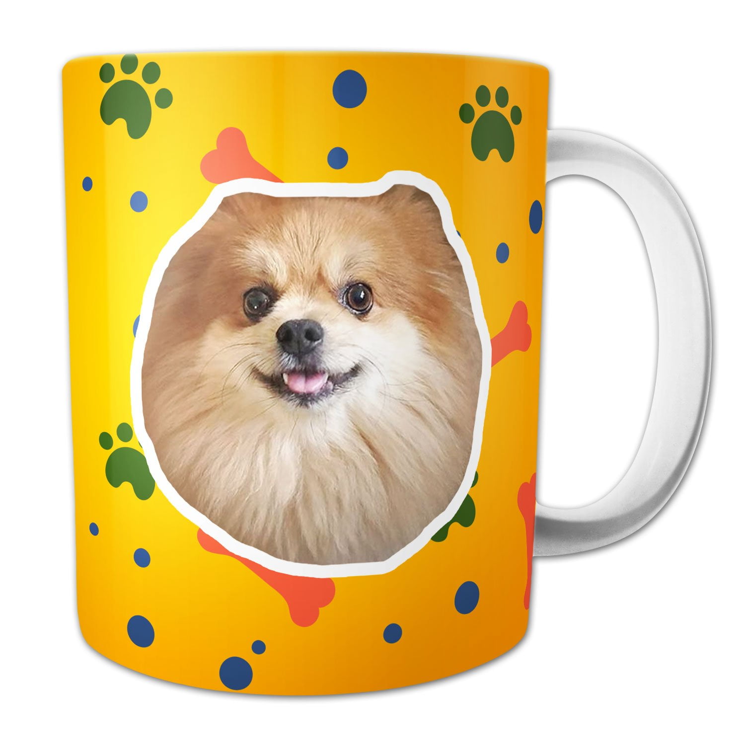 Function - Custom Dog Face Pattern 11 oz Mug - Walmart.com