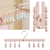 Ciwanning Multifunctional Sock Drying Clip Foldable Laundry Hanger Home ...