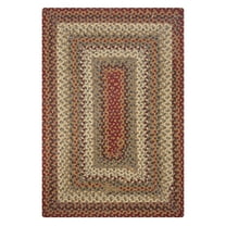 Homespice - Pumpkin Pie Multicolor Braided Rug Country Style, a ...