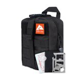 Ozark Trail 17 PC Outdoor Survival Deluxe Kit with Flashlight, Knife ...