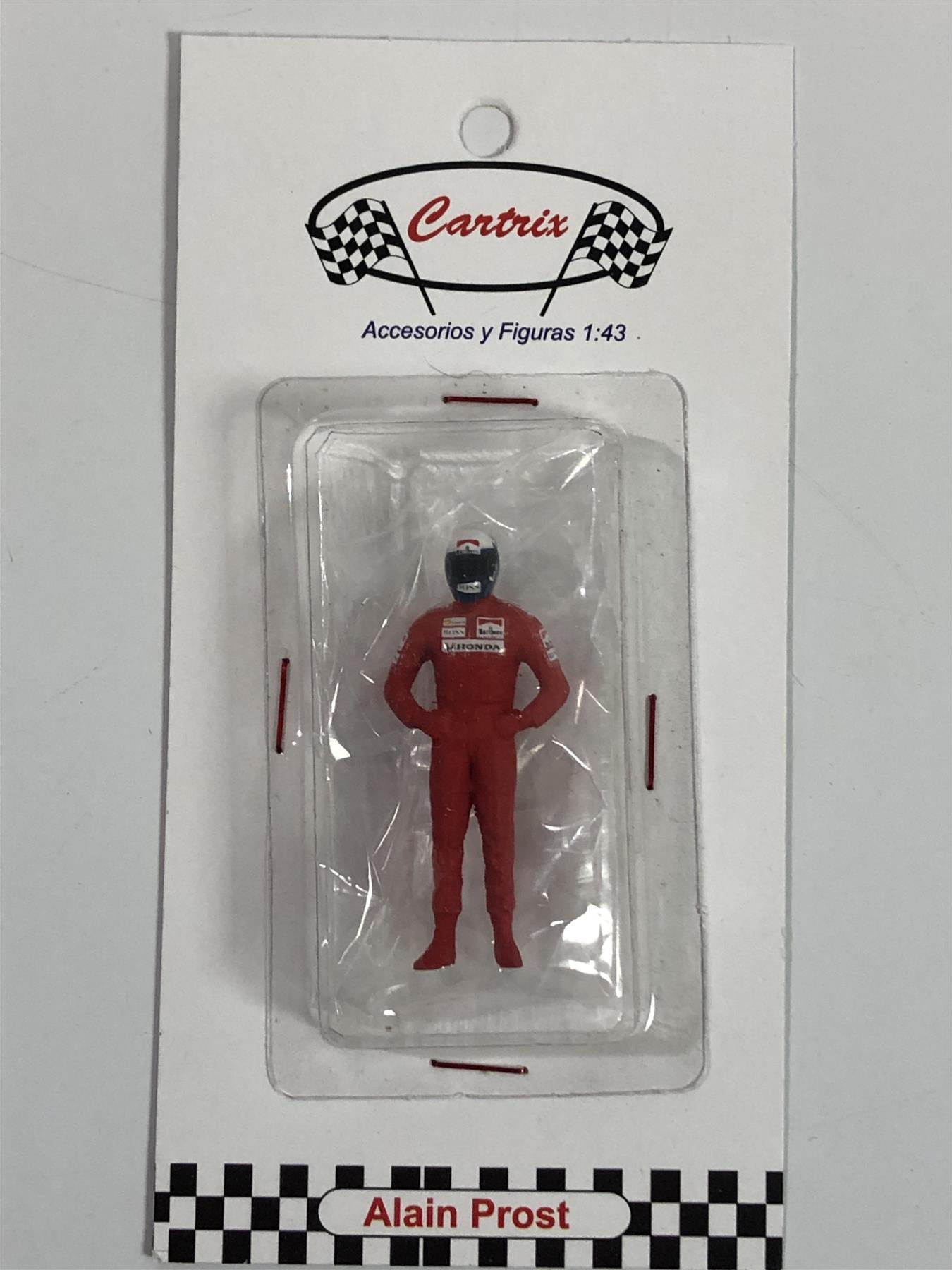 Alain Prost McLaren 1:43 Scale Racing Figure Cartrix CT06 - Walmart.com