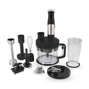 Wolfgang Puck 7-in-1 Immersion Blender w/ 12-Cup Food Processor in ...