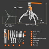 KFFKFF Hydraulic Puller, Max Capacity 15 Ton Wheel Bearing Puller ...