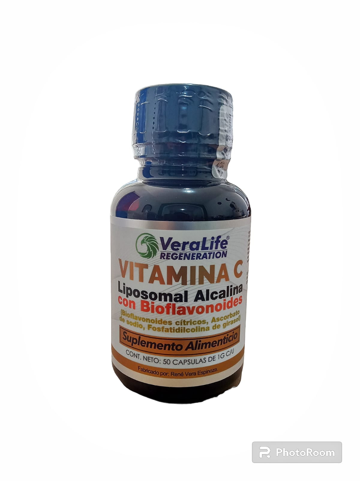 vitamina c liposomal alcalina con bioflavonoides veralife frasco ...
