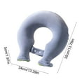 TOUMENY Neck Pillow Hot Water Bottle, Explosion-Proof Leakproof Design ...