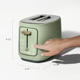 Free Shipping! Beautiful 2 Slice Toaster with Touch Activated Display ...