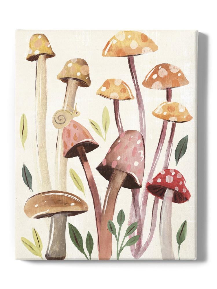 Fungi Field Trip Collection B Wrapped Canvas -Annie Warren Designs ...
