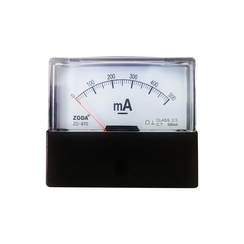 Dh-670 Analog Current Panel Panel Ammeter Pointer Type - Walmart.com