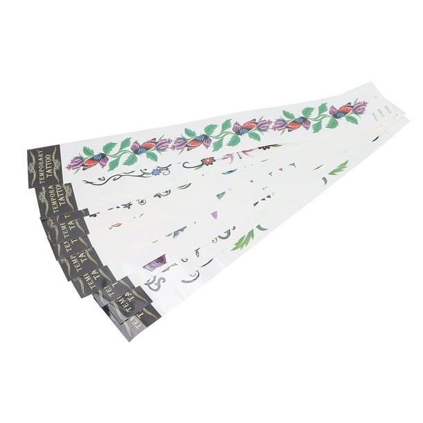 10 Pieces Stickers Temporary Stickers Waist Belly Stickers For Women ...