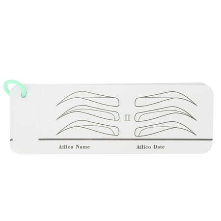 Garosa Microblading Practice Tool,Eyebrow Drawing Paper,Microblading ...