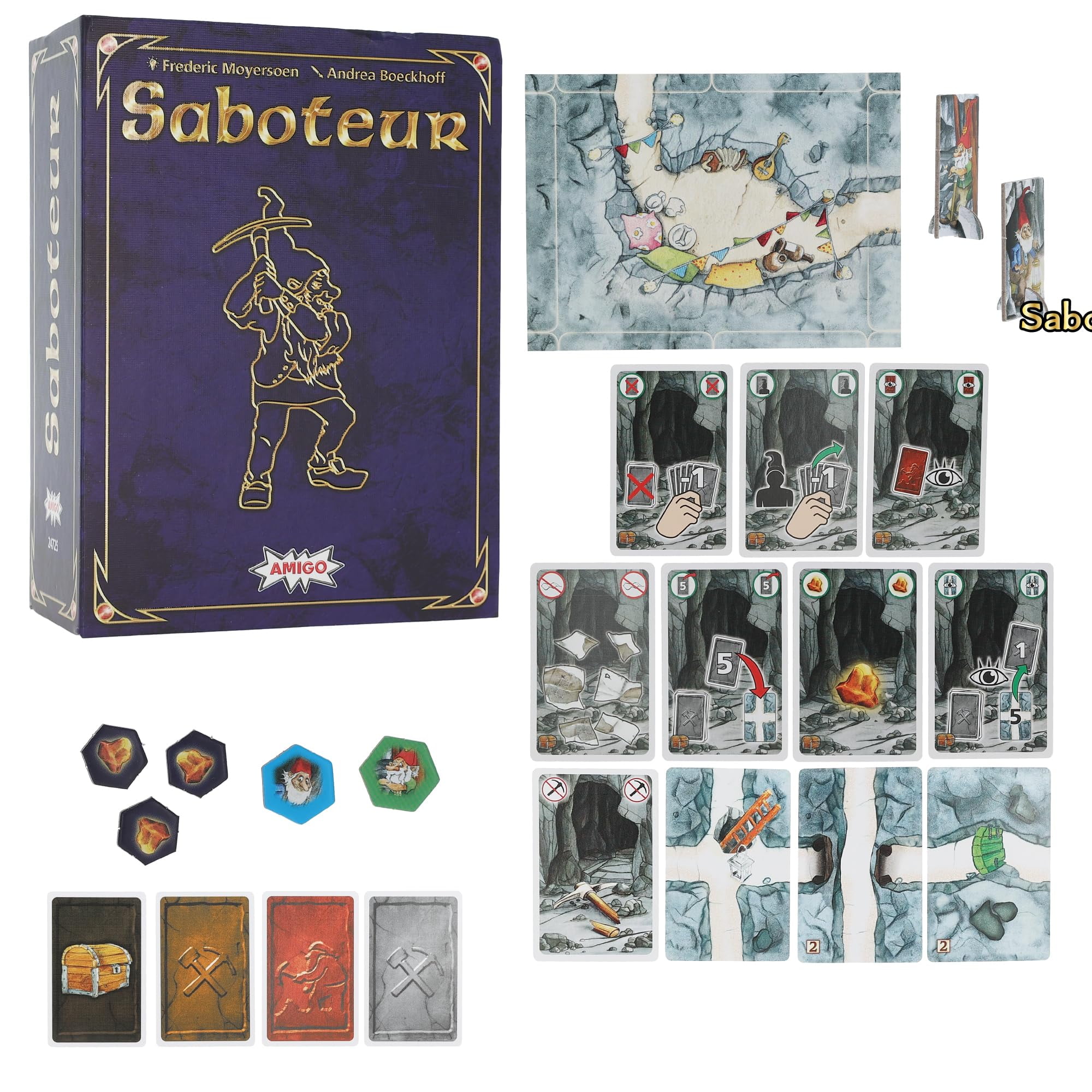 Juego de mesa AMIGO Games Saboteur Edición 20 aniversario | Walmart en ...