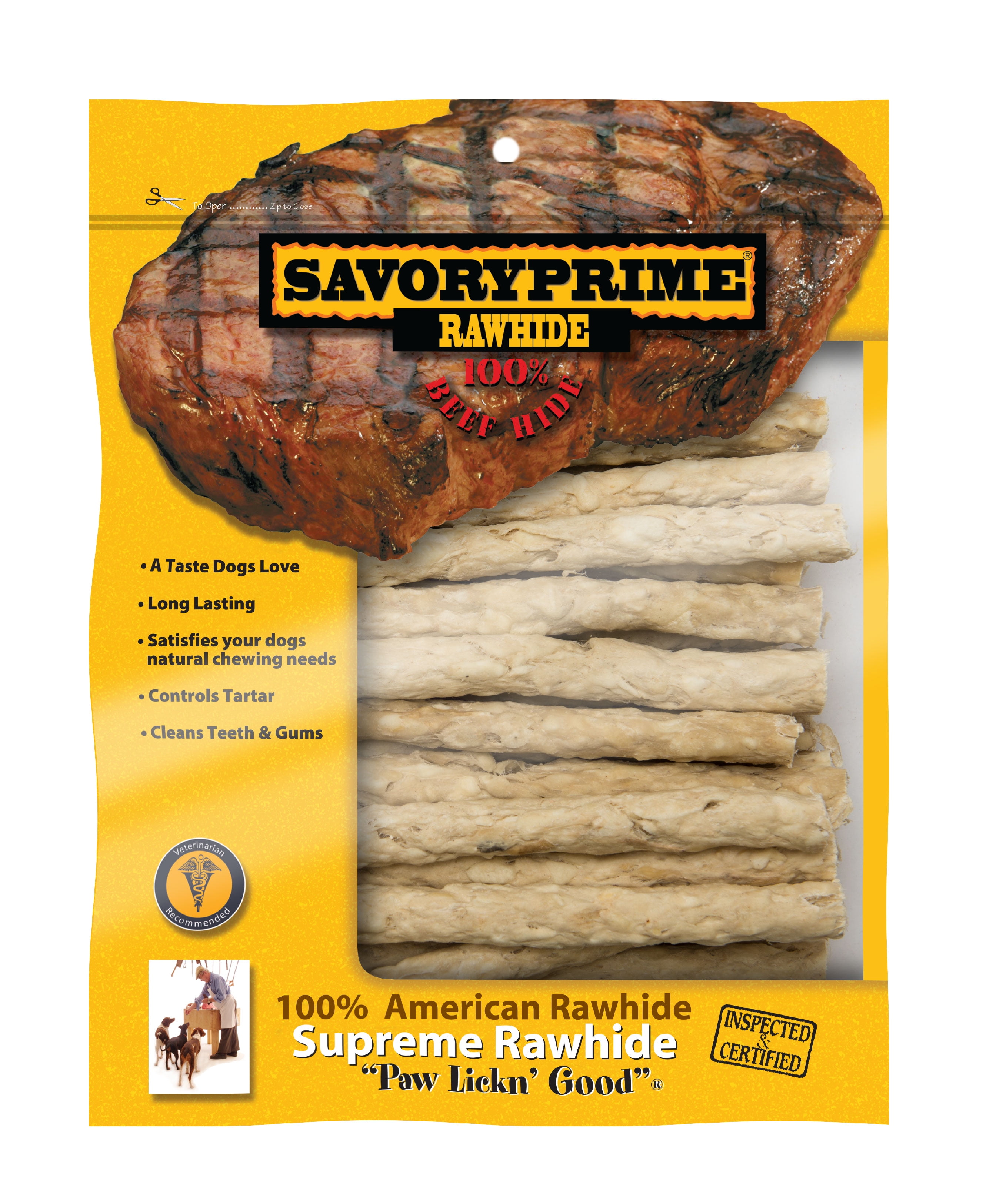 Savory Prime 5" Munchie Sticks Natural 30 pk - Walmart.com