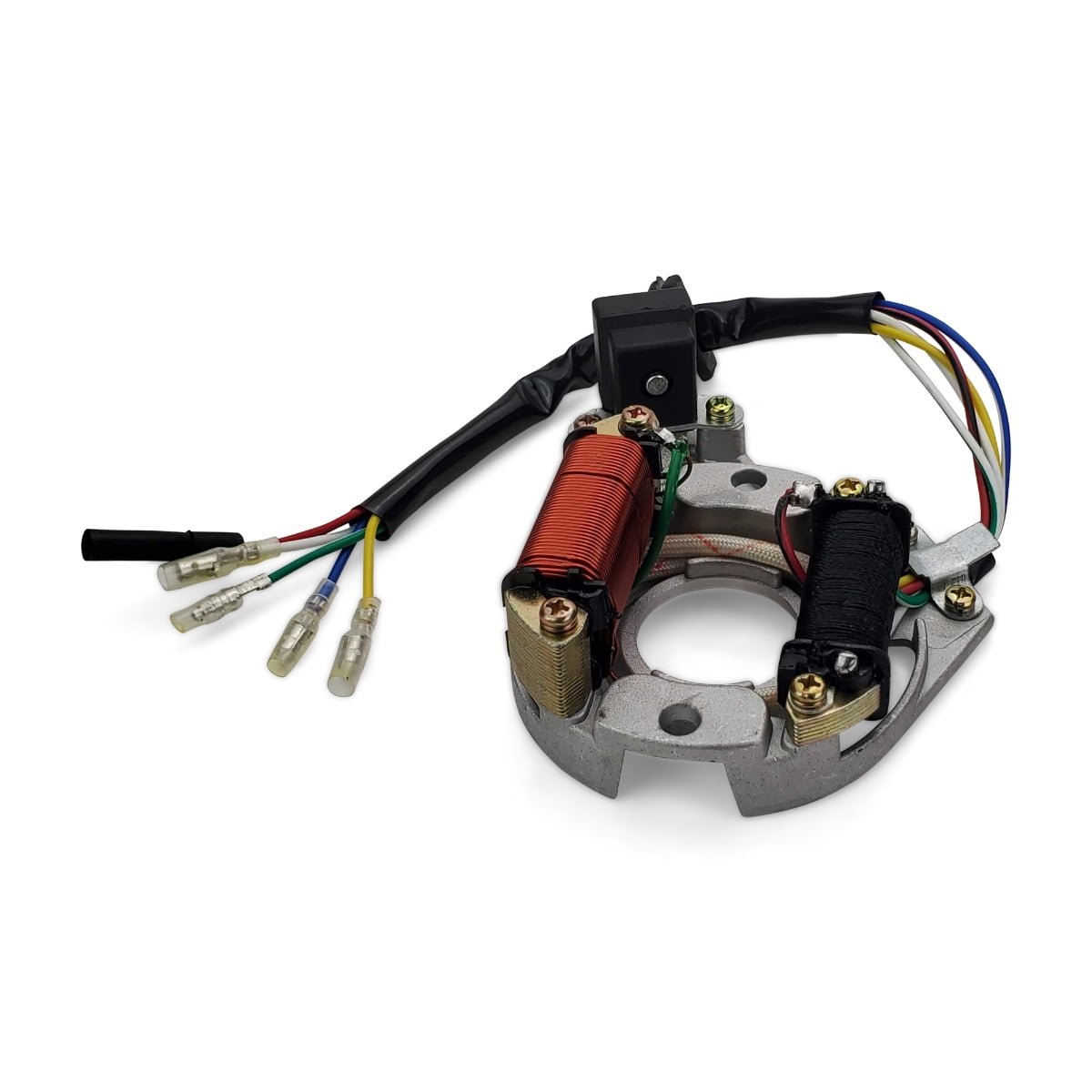 Stator - 110cc ATV (33mm Center Hole, 5 Loose Wires) - ATV, Dirt Bike ...