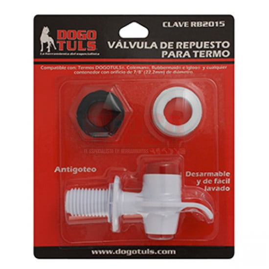 Válvula para termo de botón superior Dogotuls compatible con modelos ...