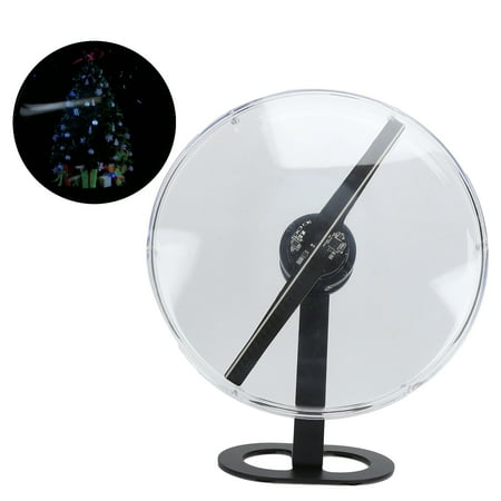 Projector, High-resolution Desktop Holographic LED Fan Projector For ...