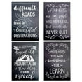 20-Pack Motivational Posters, Chalkboard Design, Inspirational Quotes ...