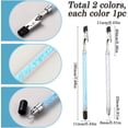2Pcs Iron and PVC and Acrylic Memo Clips Bracelets Helpers Bracelets ...