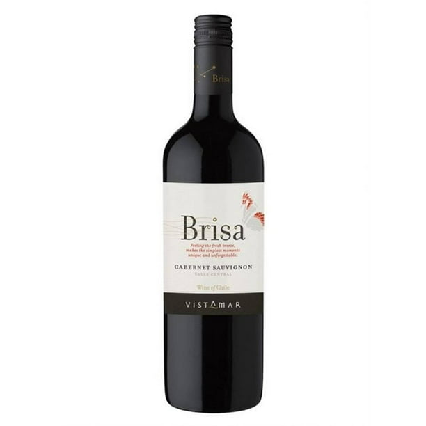 Caja de 12 Vino Tinto Vistamar Brisa Cabernet Sauvignon 750 ml Vistamar ...