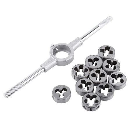 Screw Die Wrench Set 11Pcs Bearing Steel Metric Die Wrench Kit External ...