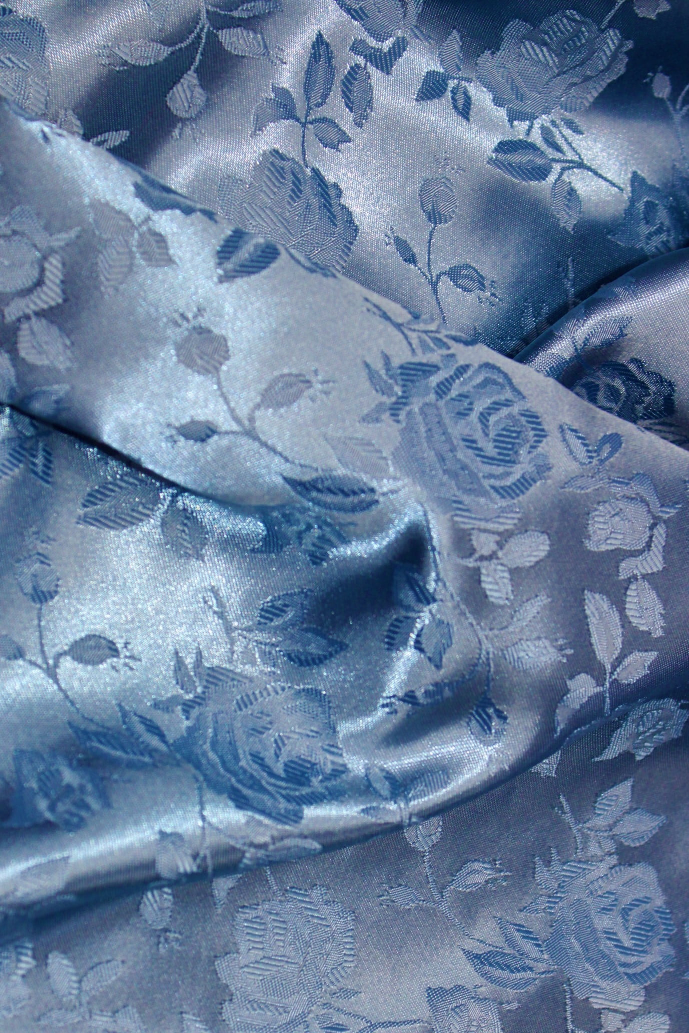 Brocade Roses Satin, 60" Wide, Sells by the Yard from Sal Tex Fabrics ...