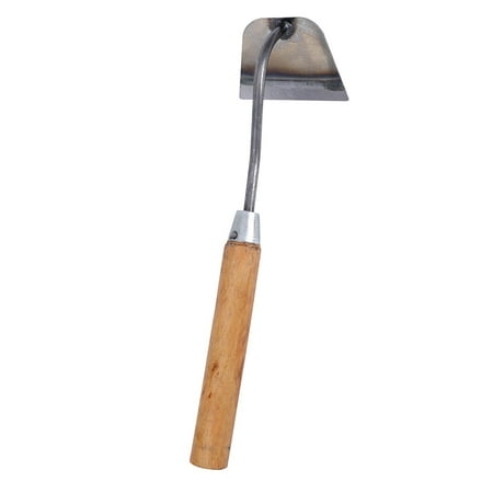 Household Welded Garden Hoe Steel Wooden Handle Weeding Cotton C ...