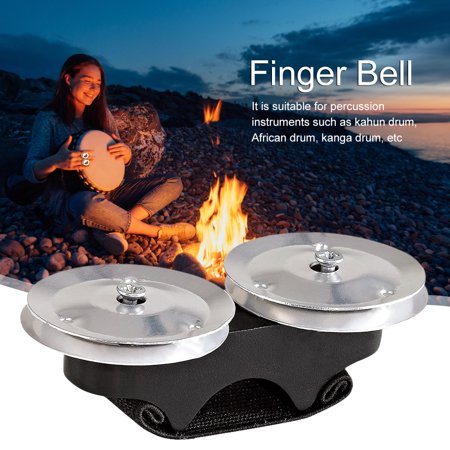 Kavoc Finger Jingle Tambourine Metal Bell African Drums Percussion ...