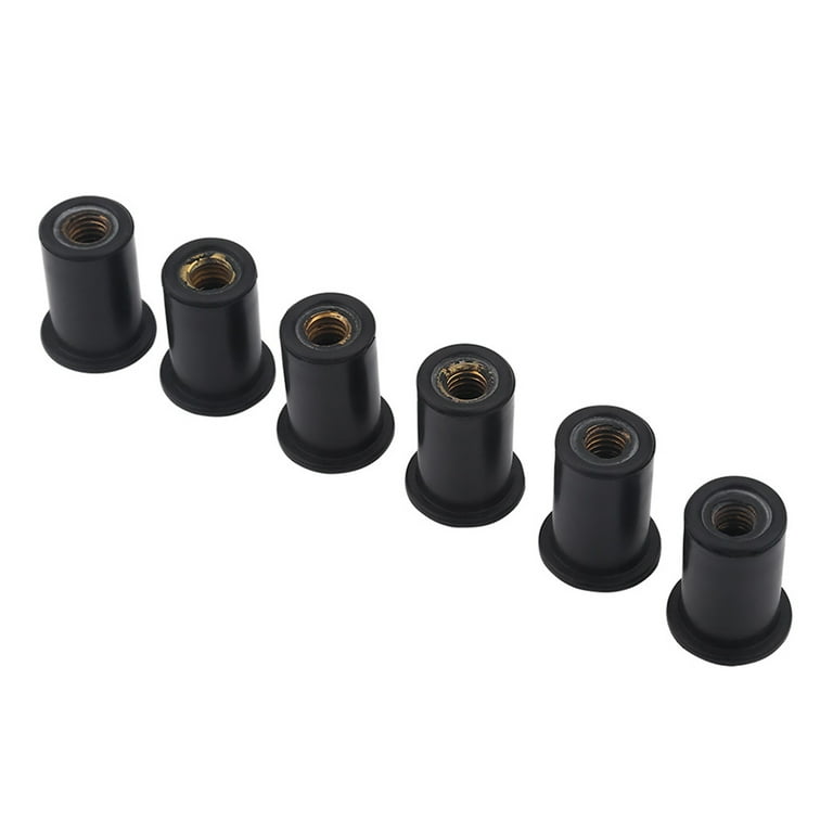 10pcs Motorcycle M4/m5/m6 Rubber Well Nut Portable Sun, 41% OFF