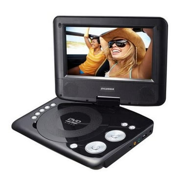 Magnavox 9" Portable DVD/CD Player with Remote Control, Black - Walmart.com