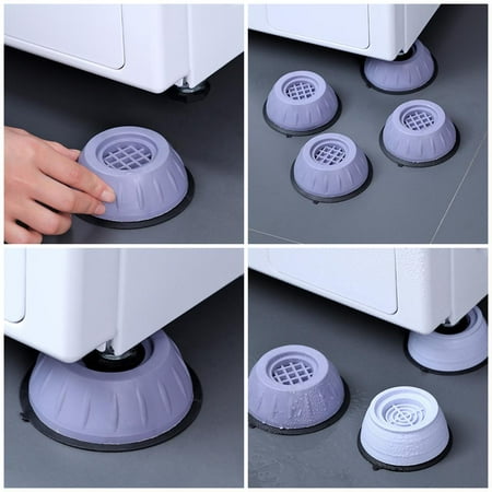 4Pcs/Set Anti Vibration Washing Machine Stand Reduce Vibration Stand ...