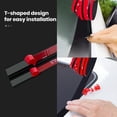 16.4Ft T Shape Sunroof Sealing Strip Windshield Rubber Seal Weather ...