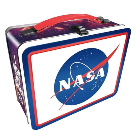 NASA Orange Space Suit Design With Apollo Patches Insulated Lunch Bag ...