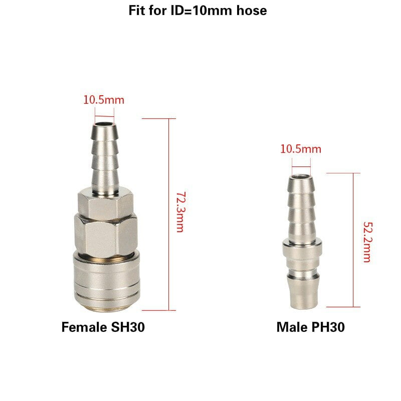 High Pressure Coupling C type Pneumatic Fitting Connectors Stainless ...