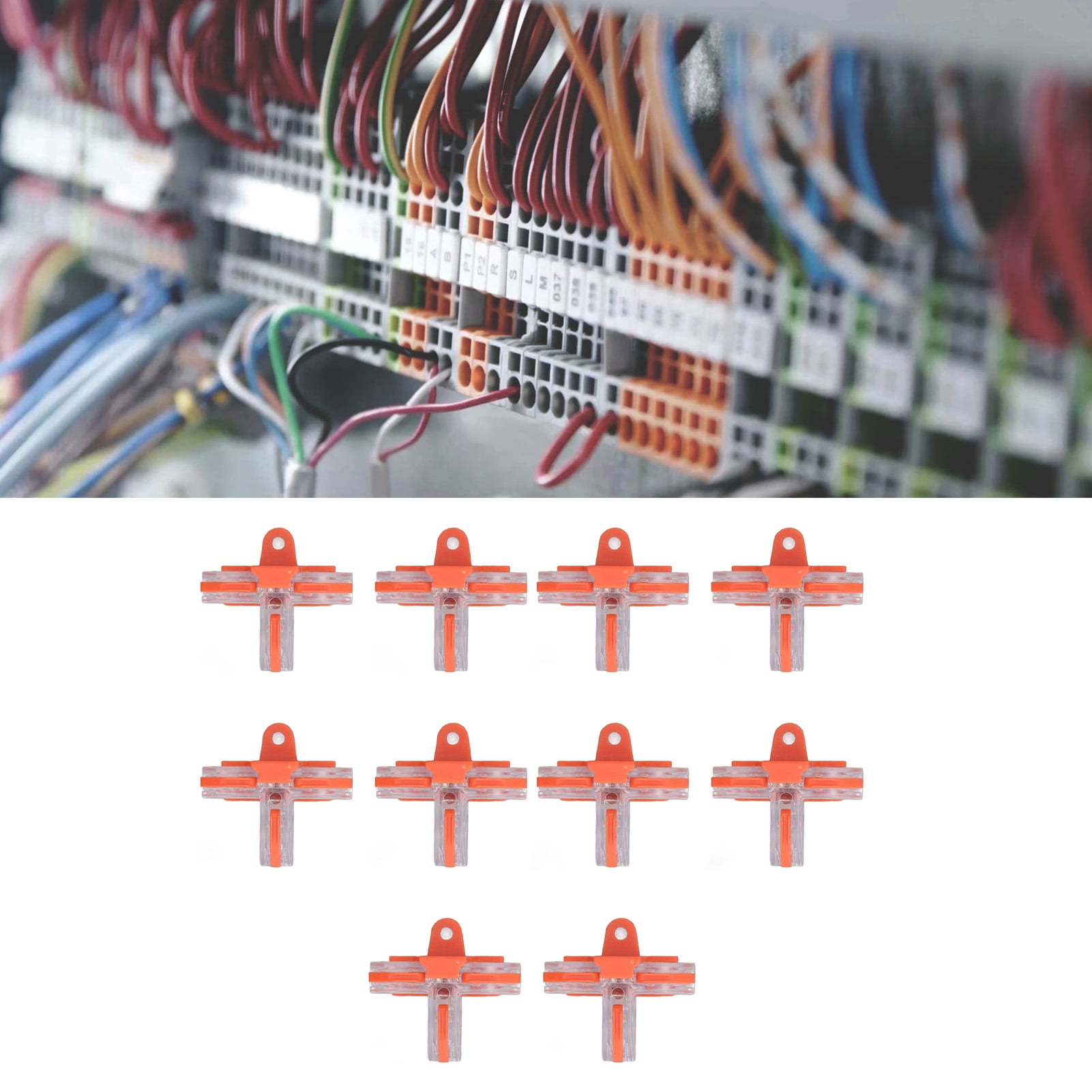 Fast Easy Wiring Quick Splice Terminal Block Flame Retardant Insulated ...