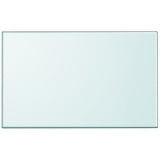 vidaXL Tempered Glass Table Top for Living Room, Round Coffee Side ...