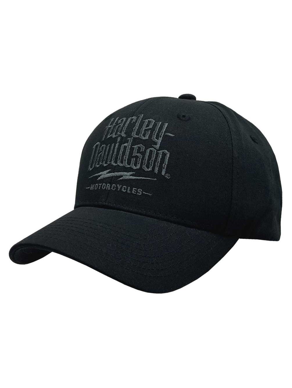 Harley-Davidson Men's Electric H-D Curved Bill Snapback Baseball Cap ...