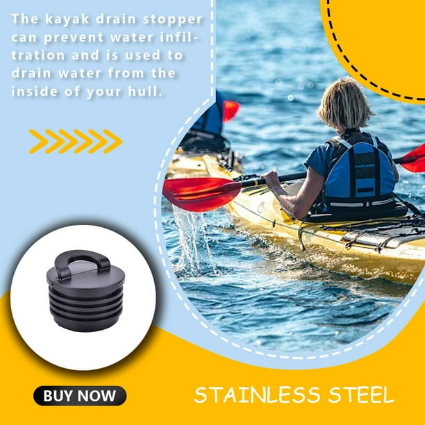 VONKY Pack of 12 Kayak Scupper Stopper Inflatable Boat Ship Canoe Drain ...