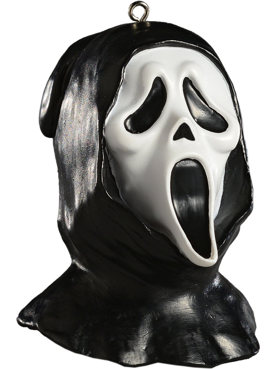 HorrorNaments HorrorNaments Ghost Face Head Halloween Christmas Tree ...