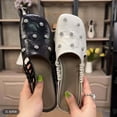 2026 Summer New Rivet Women's Toe-Covered Slippers, Mango-Toe ...