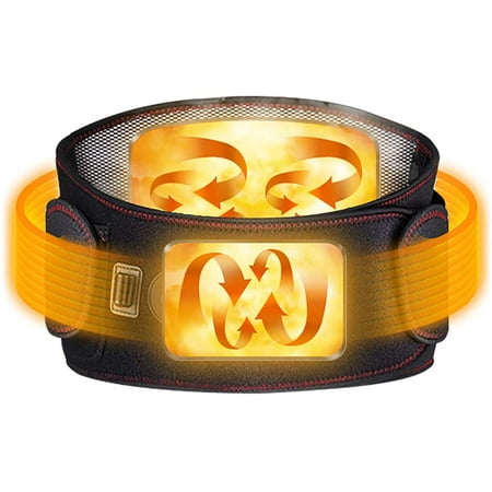 Heated Waist Belt, Electric Waist Heating Pad and Massage Belt ...