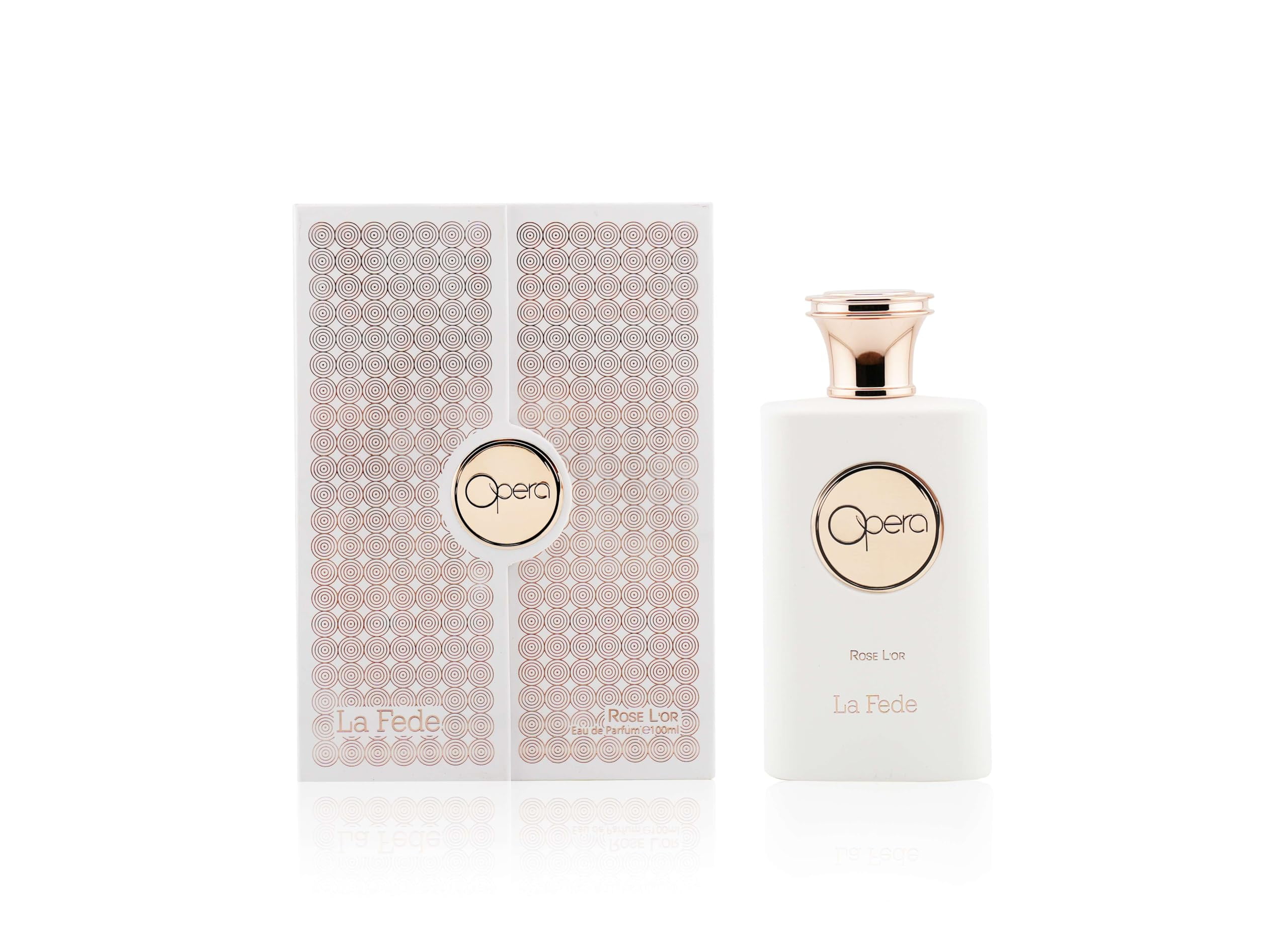 Perfume La Fede Opera Rose LOR Eau De Parfum para mujer, 100 ml ...