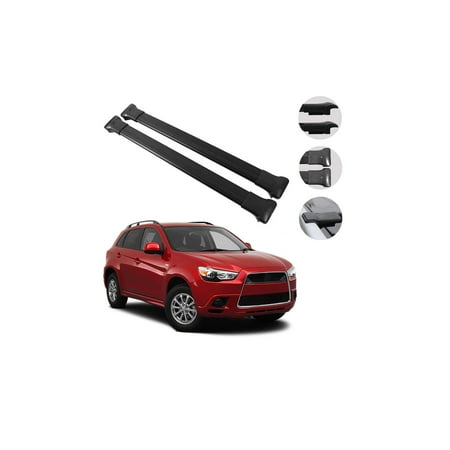 Cross Bars Roof Rack Luggage Carrier Fits Mitsubishi Outlander Sport ...